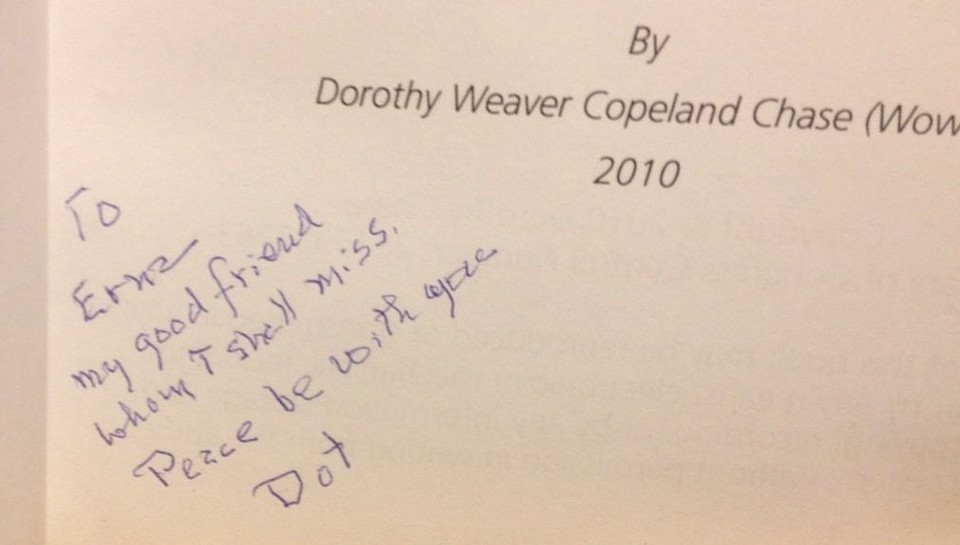 More of My Life SIGNED by Dorothy Weaver Copeland Chase PB 1st. Ed. | eBay