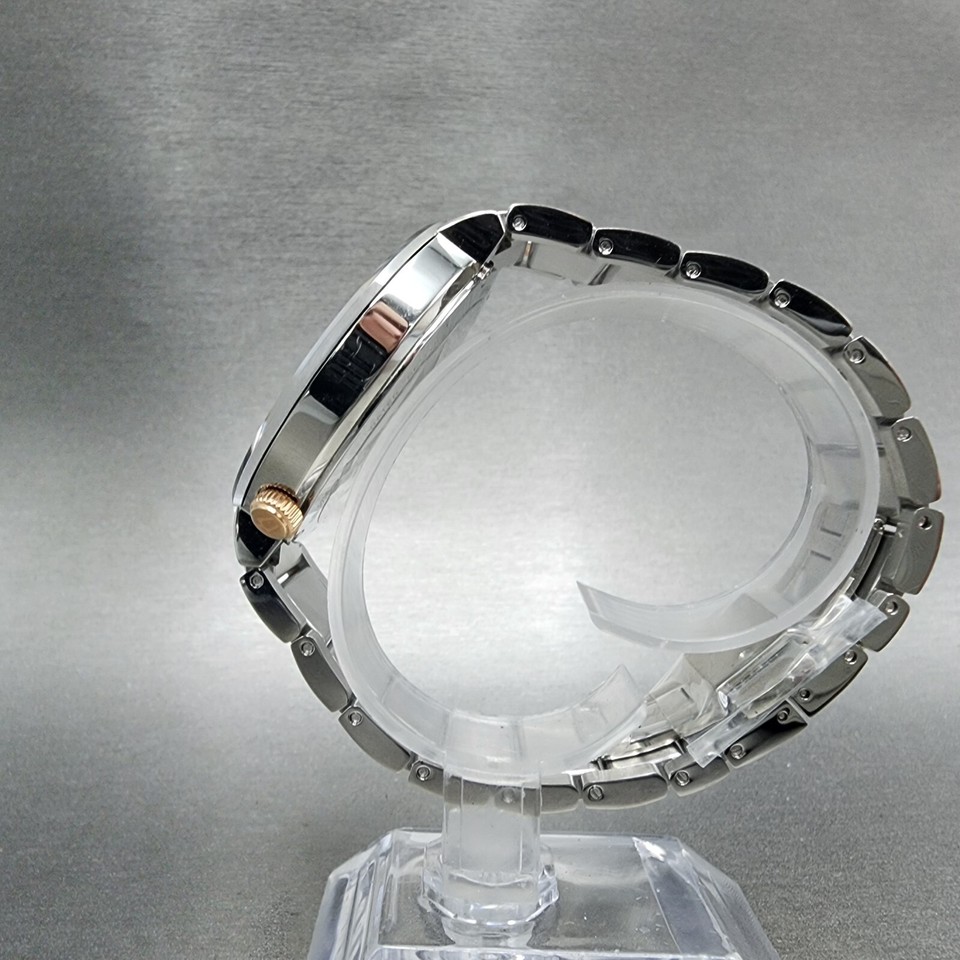 Bulova Latin Grammy Watch Men 42mm Gray Dial Two Tone Stainless Steel ...