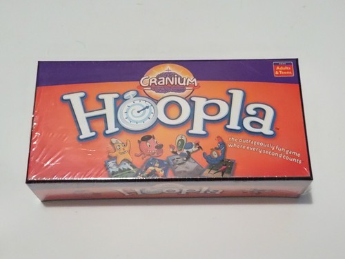 New Sealed Cranium Hoopla Board Game Card Teens And Adult 2002-2004 ...
