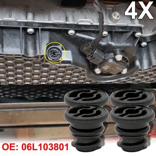 2 Pairs For Audi A1 A3 A4 A5 A6 A7 Q3 Q5 Q7 S3 TT Engine Oil Drain Sump ...