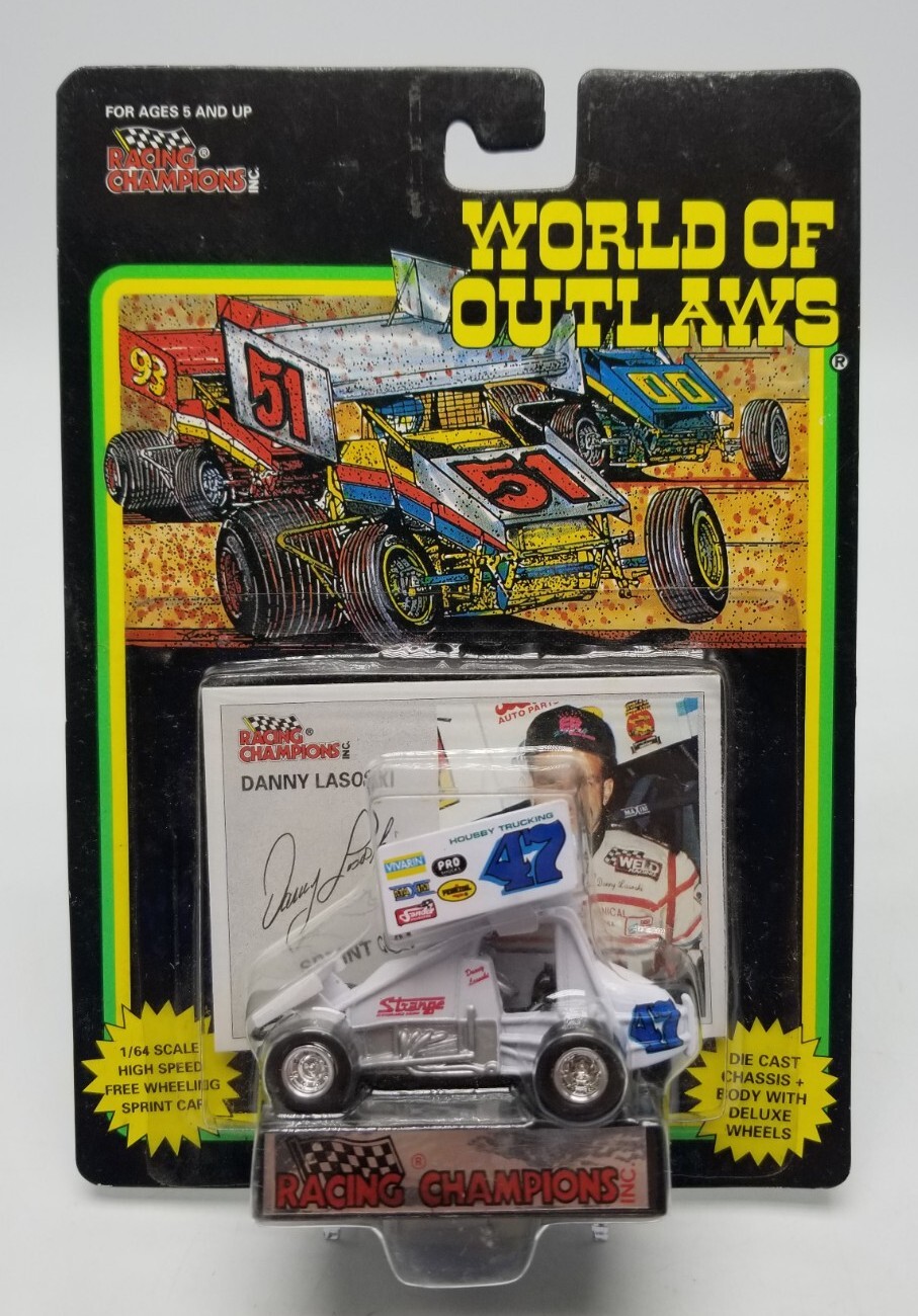Racing Champions World of Outlaws DANNY LASOSKI 1/64 Sprint Car 1993 ...