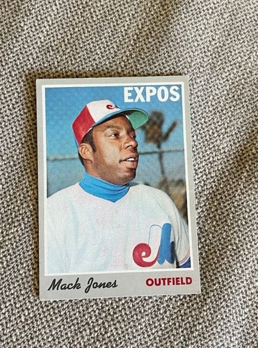 DCC: 1970 Topps #38 Mack Jones Montreal Expos NM Well Centered | eBay