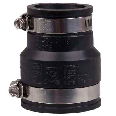 Flexible Reduziermuffe 2"x1½" / 63 x 50 mm - Gummimuffe Flexmuffe Fitting | eBay.de