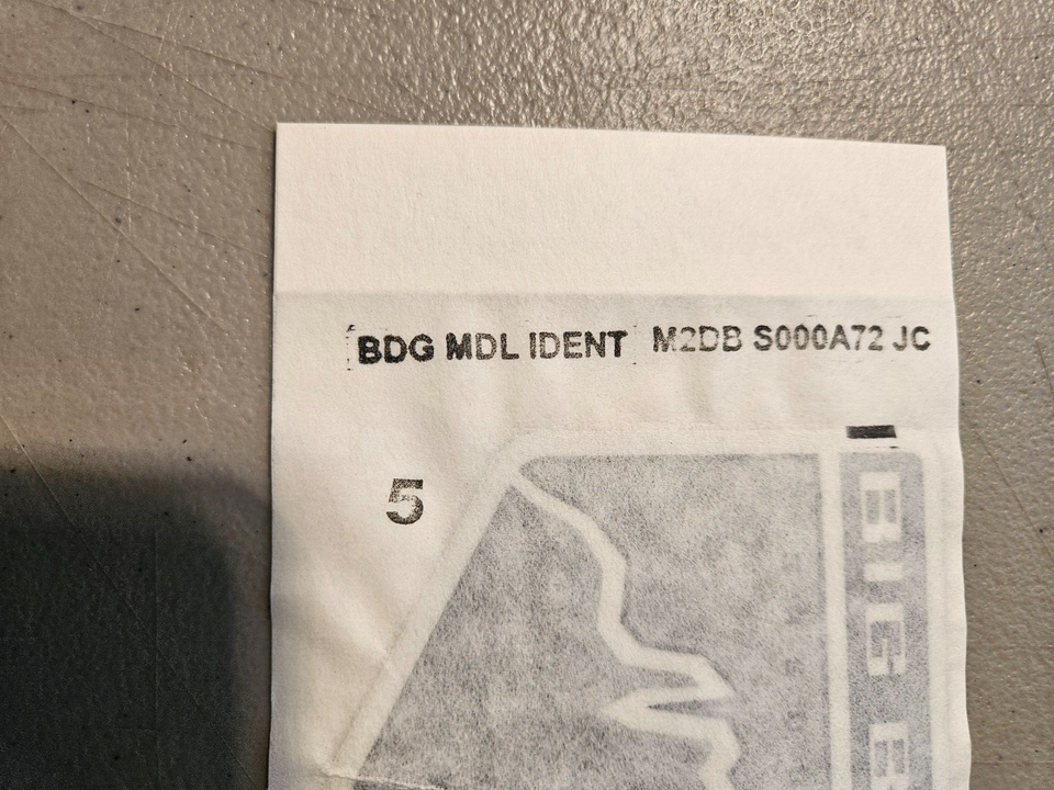 2021-2024 Ford Bronco BIG BEND SASQUATCH OEM BADGE Emblem R/L # ...