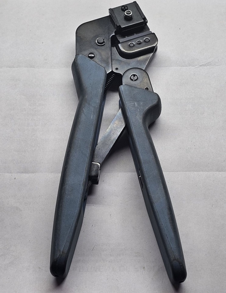 AMP BRAND CRIMPER D-9540 RATCHETING HAND CRIMPER | eBay