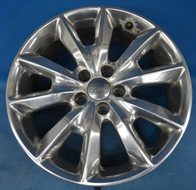 Jeep Cherokee 2014-2018 Used OEM Wheel 18x7 Factory 18" Rim POLISHED ...