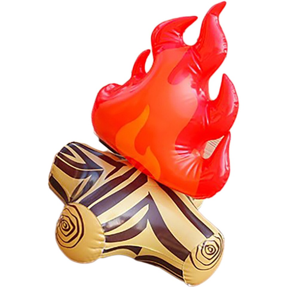 Fake Campfire Lovely Inflatable Bonfire Vivid Campfire Prop Inflatable ...