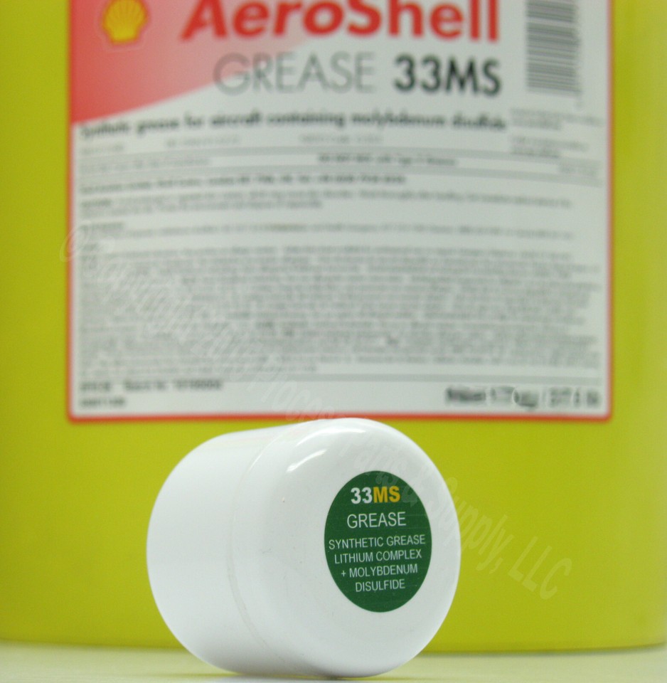 2 oz AEROSHELL 64 33MS Lithium Moly Synthetic MIL-SPEC Barrel Nut ...