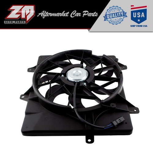 Radiator Cooling Fan Assembly Fits 2001-2005 Chrysler PT Cruiser 2.4L ...