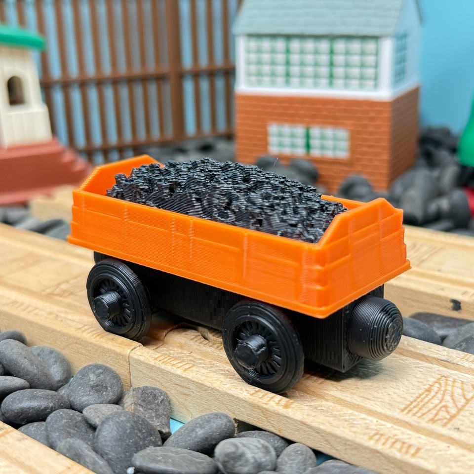 Wooden Railway 3 China Clay Train Custom Made Choose Color | eBay