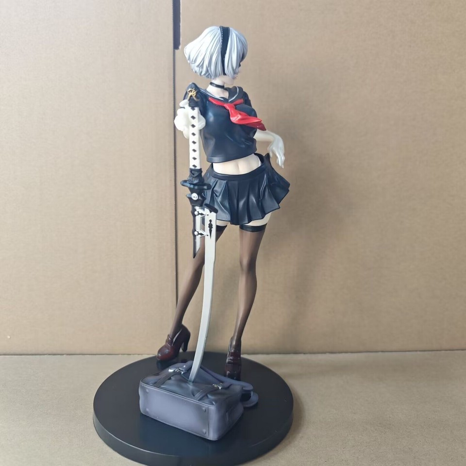 NieR Automata 2B Figure Model YoRHa No.2 Type B Uniform Statue ...
