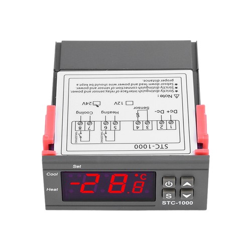 STC-1000 Digital Microcomputer Temperature Controller Thermostat with ...