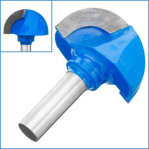 Round Nose 50mm 2" Steel Engraver Woodwork Cutter 12mm Shank Router ...