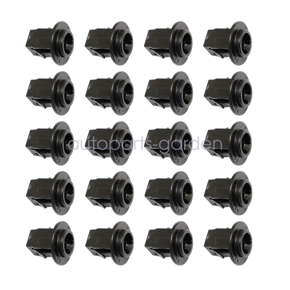 For Nissan Rogue INFINITI 20*Fender Liner Grommet Clips Retainer Nut ...
