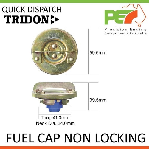 TRIDON Fuel Cap Non Locking To Suit Toyota Dyna RU10 - RU19 2.0L 5R | eBay