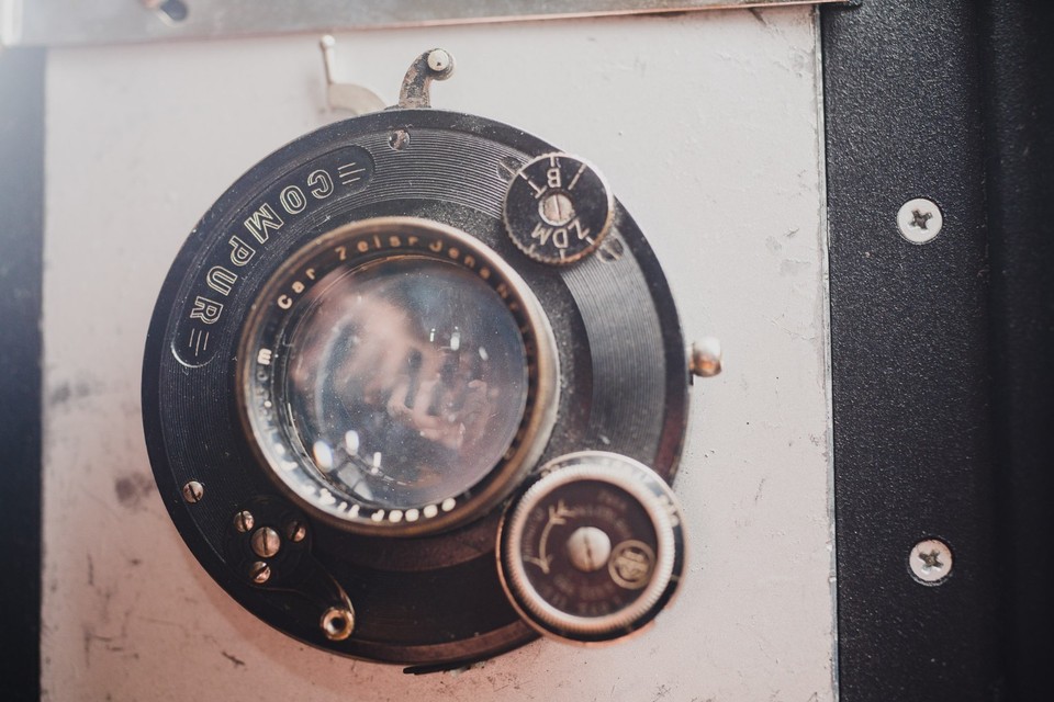 RARE Vintage Calumet View Camera with Carl Zeiss 135mm lens | eBay