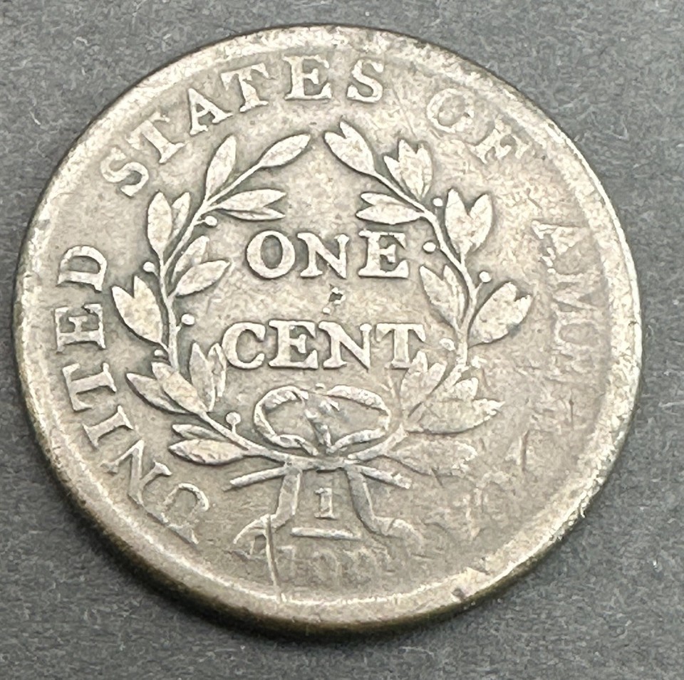 1807/6 Draped Bust Large Cent Overdate US Penny | eBay