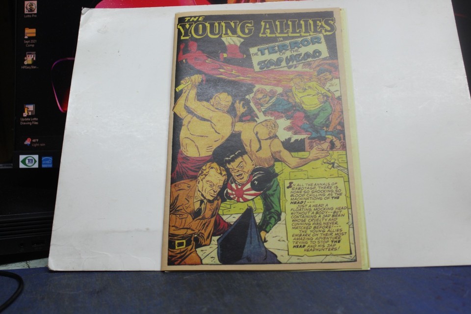 GOLDEN AGE REPRODUCTION COVERS (4 DIFFERENT) PLUS MANY PAGES TO YOUNG ...