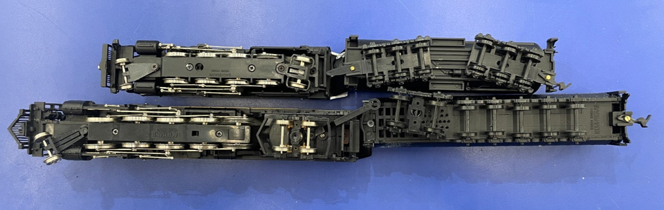 2Pc BACHMANN HO Vintage Steam Locomotive Texas Chugger Mikado 41-546-12 ...