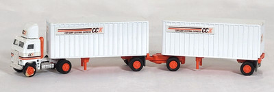 Tonkin Inc - Con-Way Central Express (CCX) Tractor w/Double Trailers ...