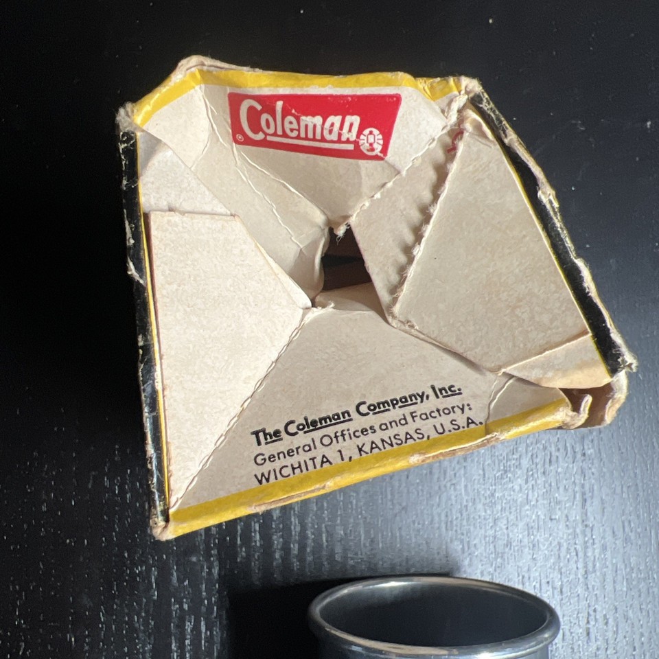 Vintage Coleman Filter Funnel No. 0 with Original Box | eBay
