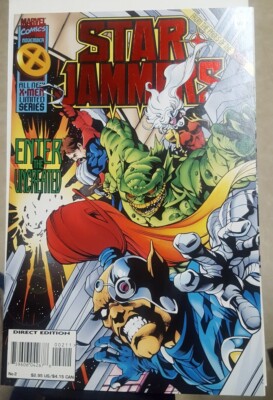 Marvel Comics Star Jammers Issue #2 1995 DIRECT EDITION NM-MINT | eBay