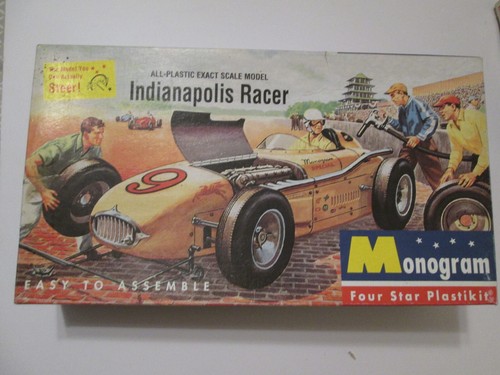 Monogram Indianapolis Racer Model Kit Factory Sealed Plastikit P12-98 ...