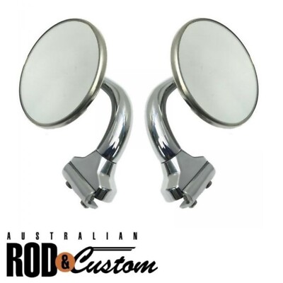 Rear Vision Mirror 4 Inch Peep Door Mirrors Pair Short Stem Suit Hot ...