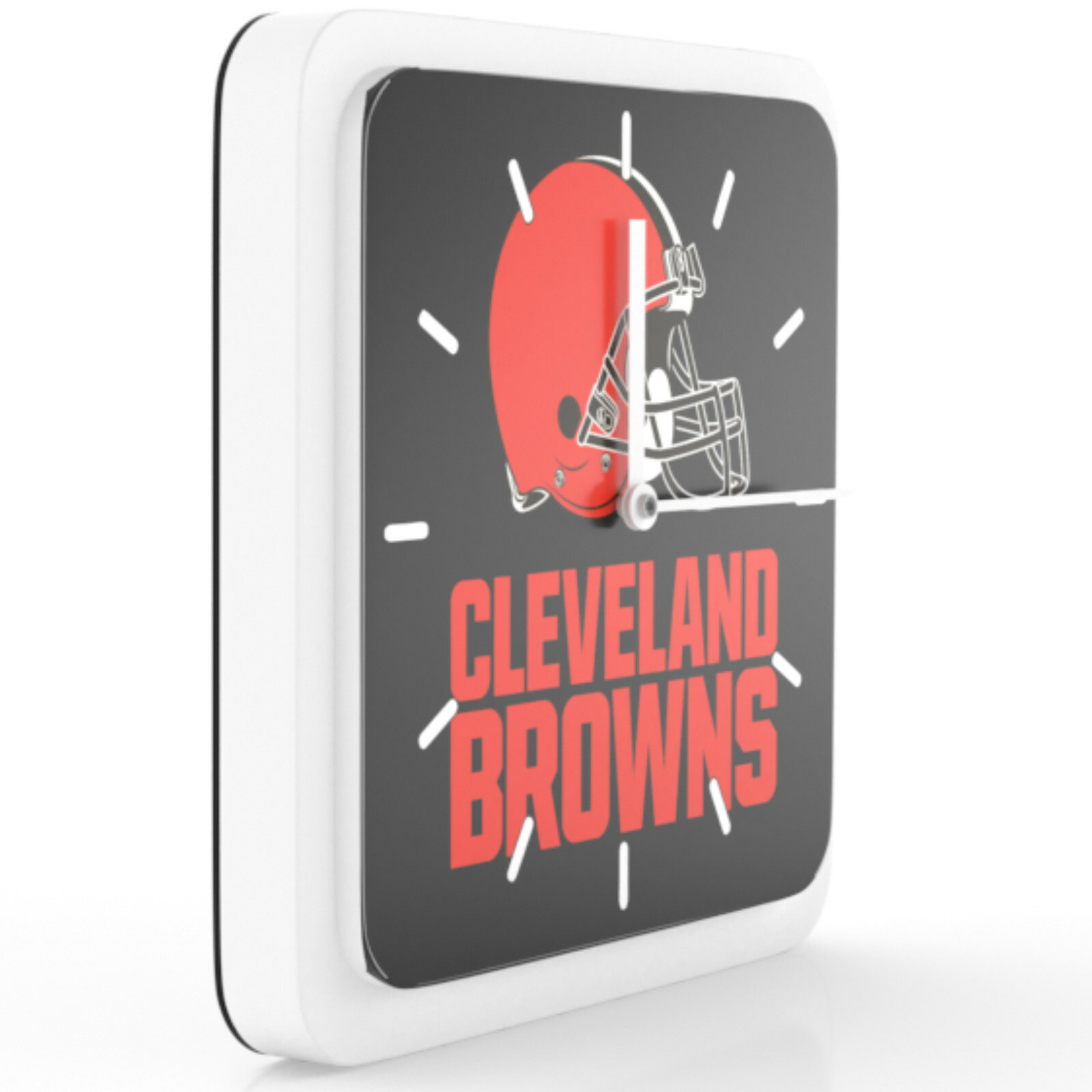 3 in 1 NFL Cleveland Browns Home Office Decor Wall Desk Magnet Clock 6 ...