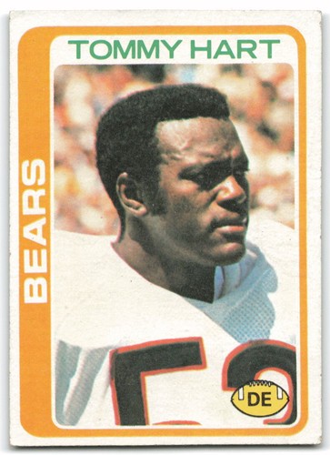 1978 Topps #302 Tommy Hart Chicago Bears 3AR | eBay