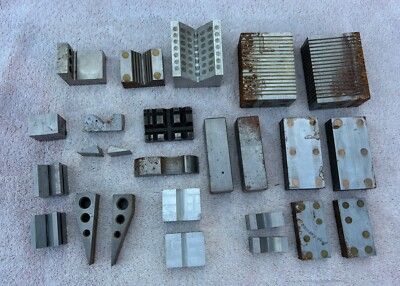 Machinist Tool Magnetic Transfer Angle Block Set Up Huge Lot 30 Pounds ...