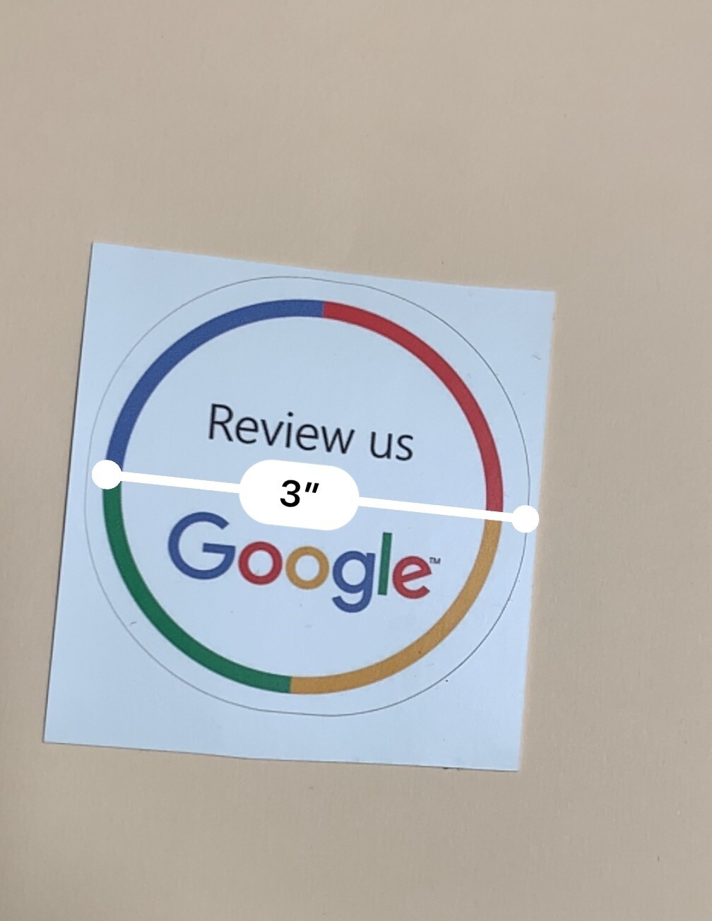 For your Business Google round sticker | eBay