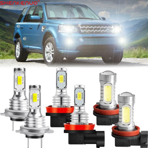 For Land Rover LR2 LR4 2010-2015 Super Bright Combo LED Headlight Fog ...