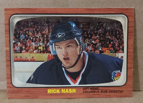 2002-03 Rick Nash Topps Heritage Rookie Card #140 | eBay