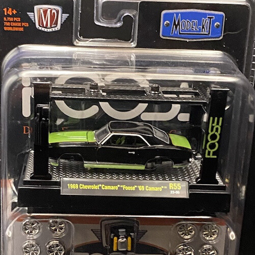 NEW M2 Machines 1969 Chevy Camaro “Foose ‘69 Camaro” Model Kit With ...