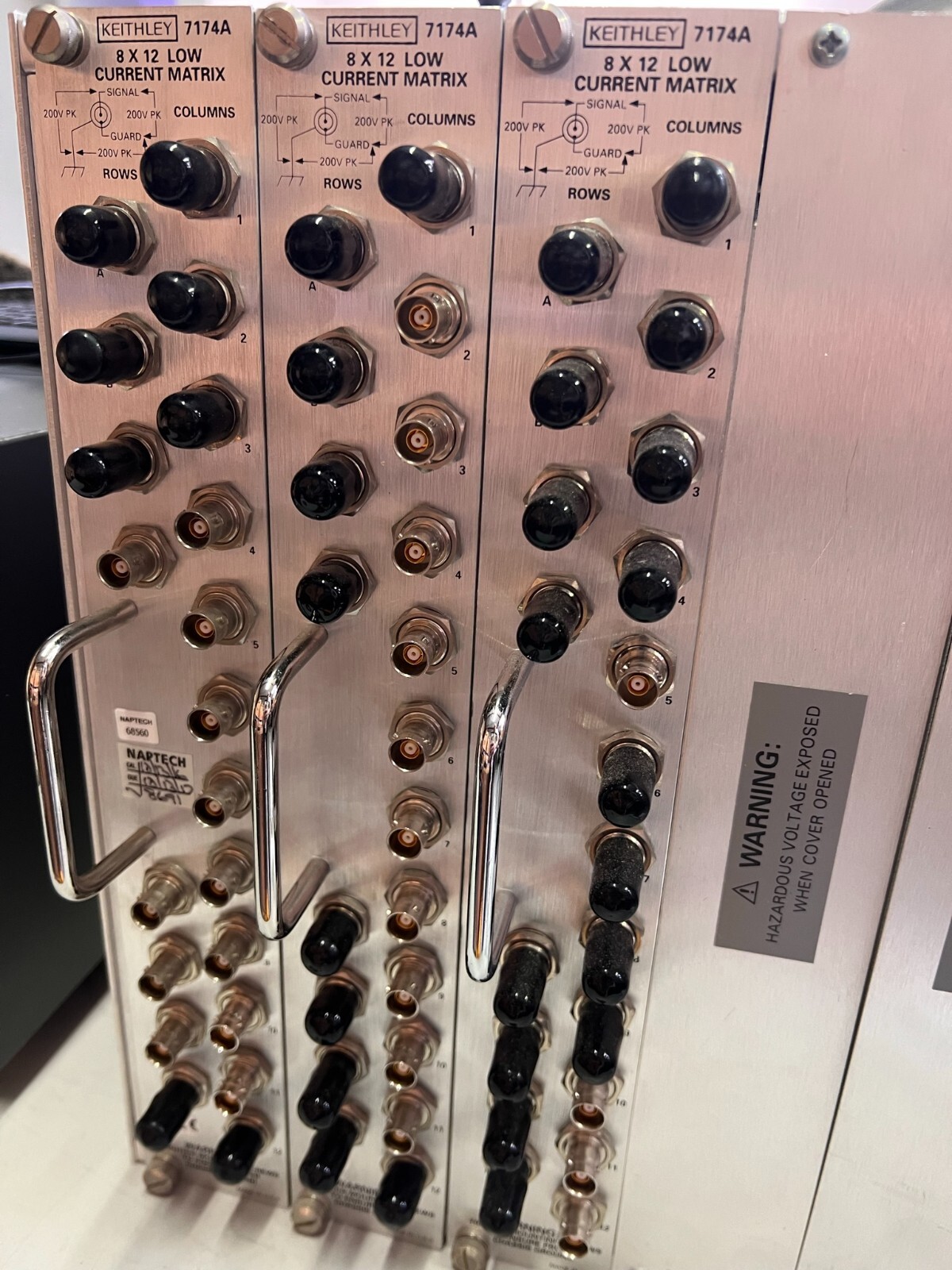 Keithley 707A with 3 Keithley 7174A 8x12 Super, Low Current Matrix | eBay