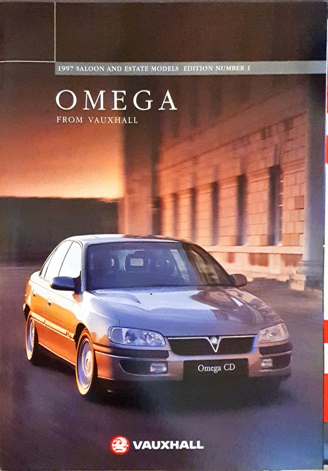 Vauxhall Omega Brochure 1997 | eBay UK
