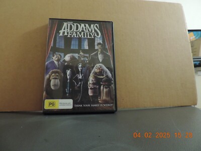 The Addams Family (DVD, 2019) region 4 good condition free postage ...