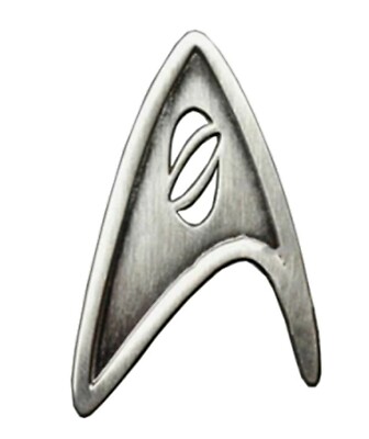 Star Trek Insignia Science Badge Pin | eBay
