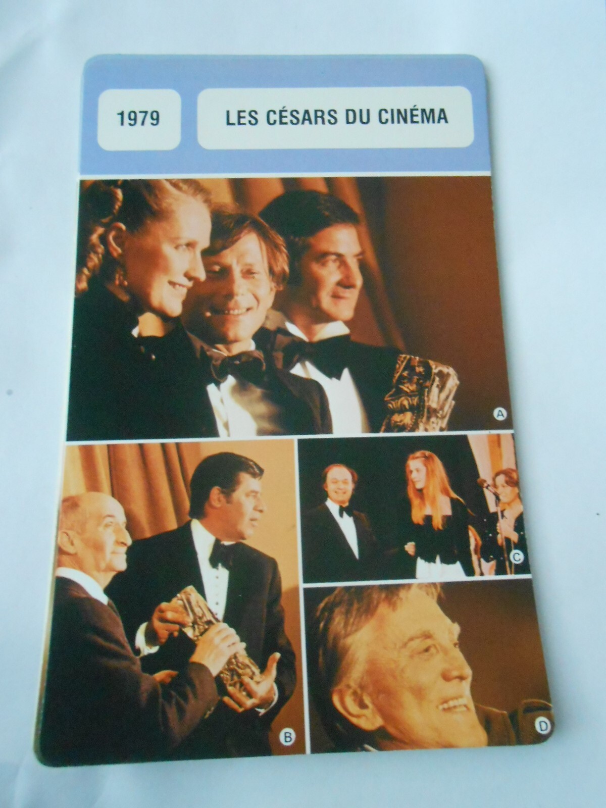 Fiche Card Cinéma 1979 Les Césars du Cinéma | eBay