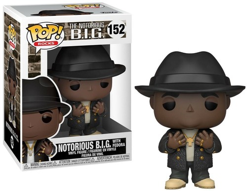 Funko Pop! Rocks: Biggie - Notorious B.I.G, With Fedora Vinyl Figure ...