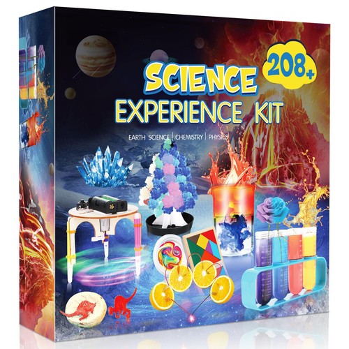 208+ Science Experiments - Science Kits for Kids Age 5-7-8-12, S.T.E.M ...