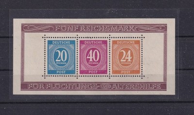 Kontrollrat, Mi. Block 12 A, postfrisch | eBay.de