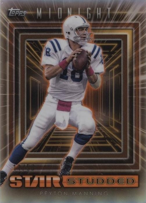 2024 Topps Midnight - Star Studded Peyton Manning #SS-25 Summer ...