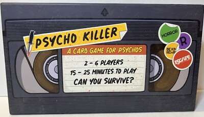 Psycho Killer Card Game Complete | eBay