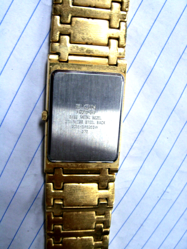 LORD ELGIN MENS DIAMOND QUARTZ WATCH (FM270-017) | eBay