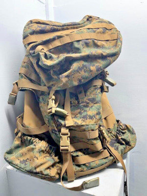USMC MARINE ILBE RUCKSACK ARCTERYX WOODLAND MARPAT COMPLETE MAIN FIELD ...