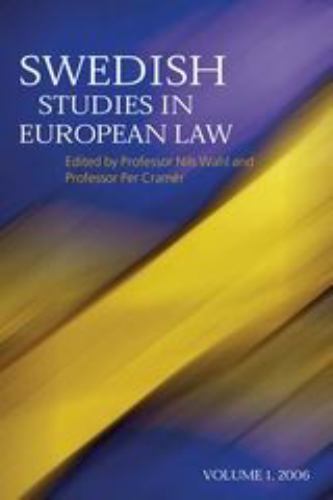 Swedish Studies in European Law Ser.: Swedish Studies in European Law ...