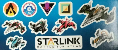Starlink: Battle For Atlas Spaceship Stickers - Set of 10 | eBay