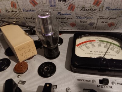 Vintage RCA 0C3 OC3 VR105 VT200 Gas Voltage Regulator Vacuum Tube ...